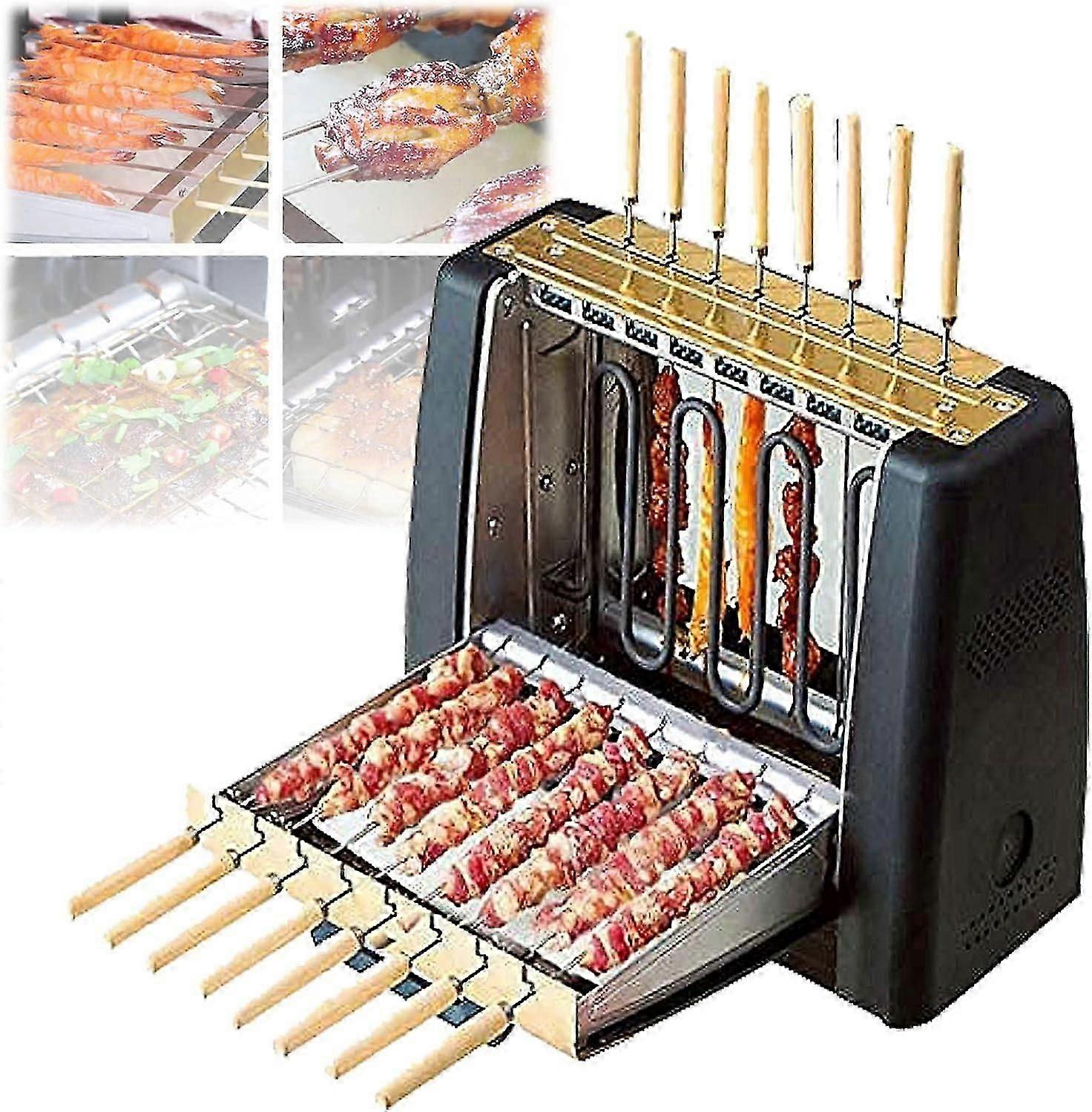 1200 W Electric Grill, Fully Automatic Skewer Grilling Machine, Can ...