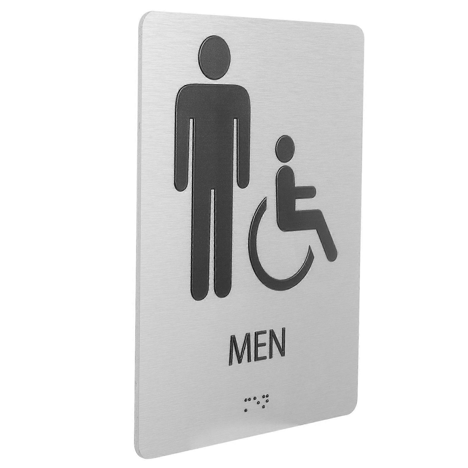Braille Identification Bathroom Sign Restroom Sign Hospital Accessible ...