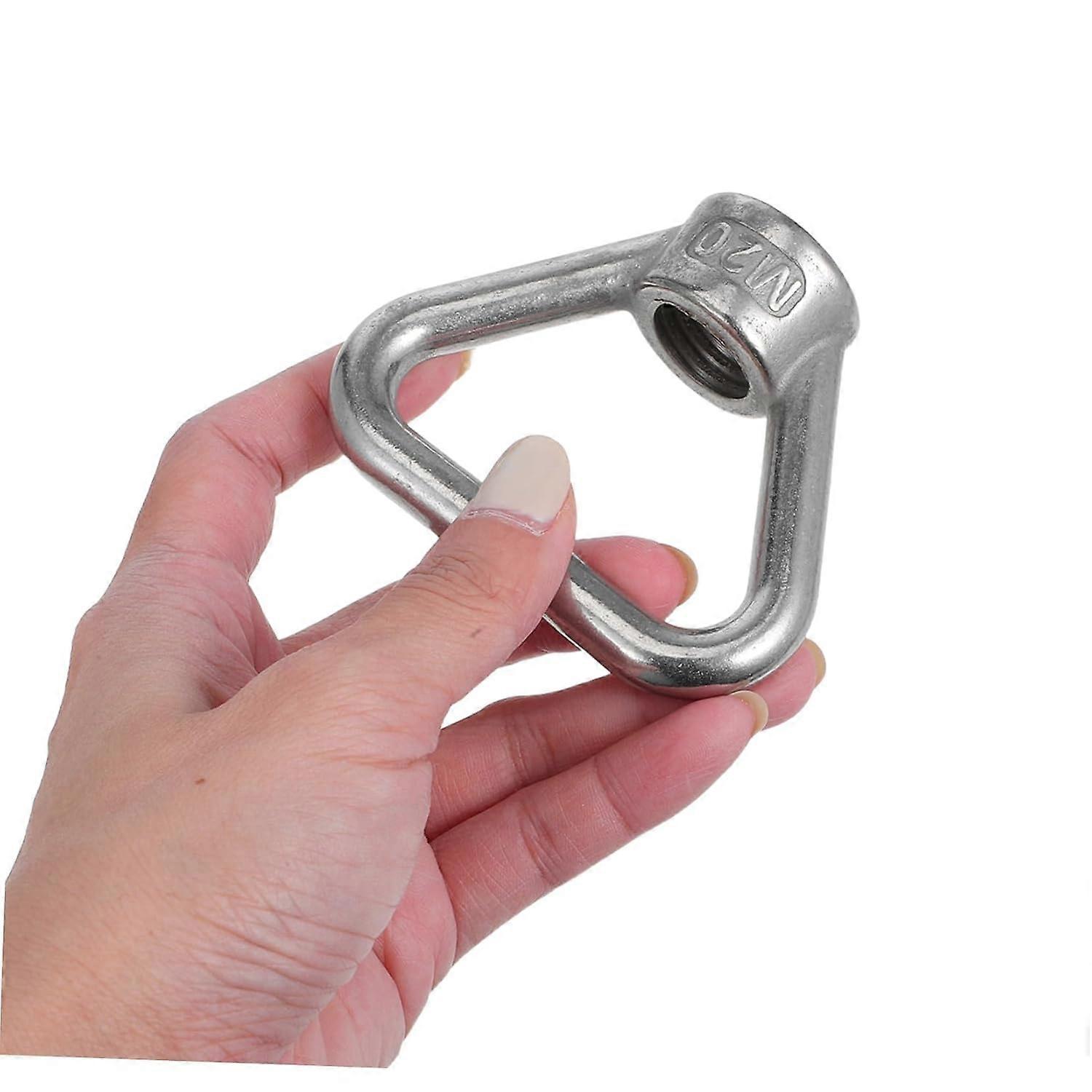 Triangle Lifting Eye Nuts Two Pack Stainless Steel Threaded Fasteners ...