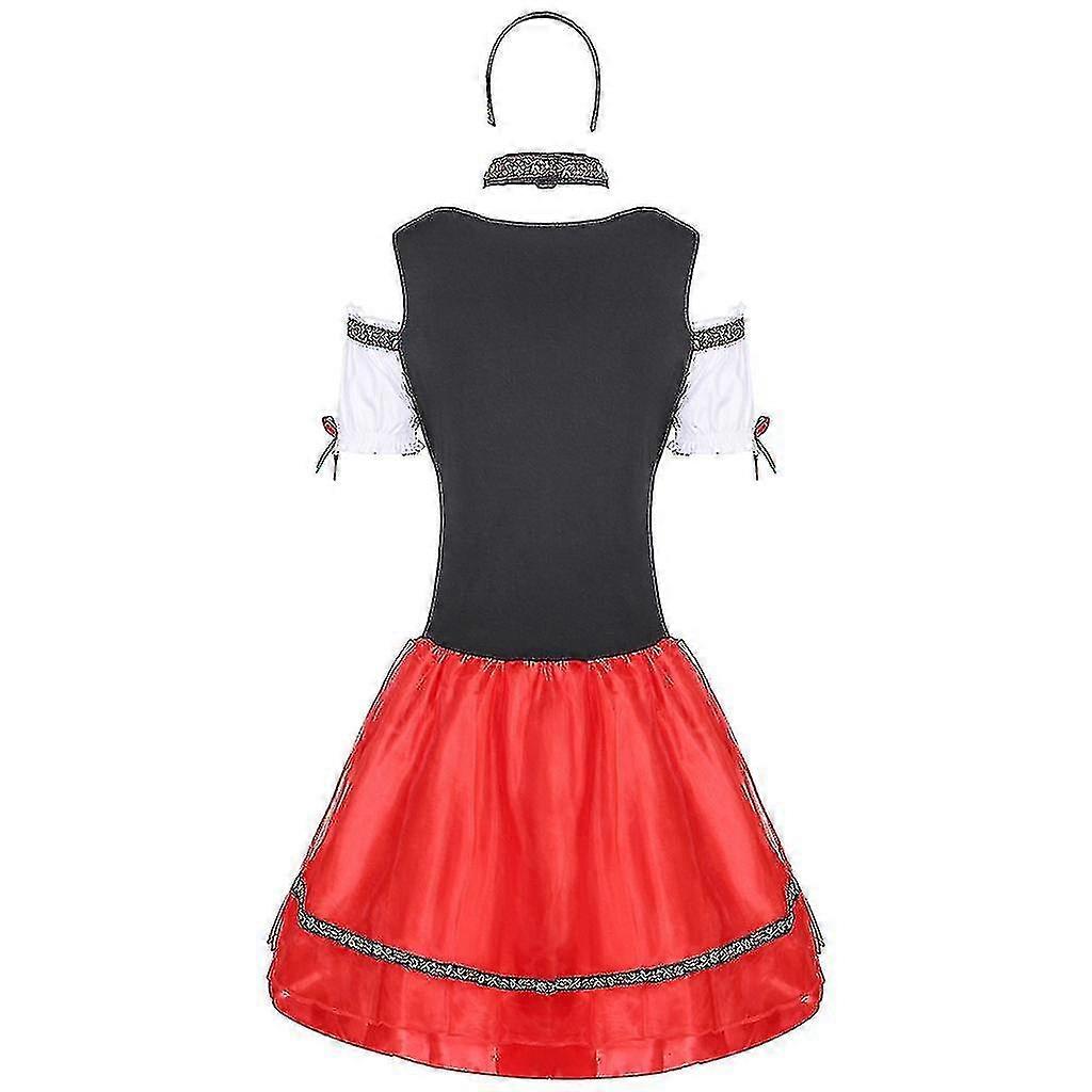 Carnival Oktoberfest Dirndl Costume Germany Beer Maid Tavern Wench ...