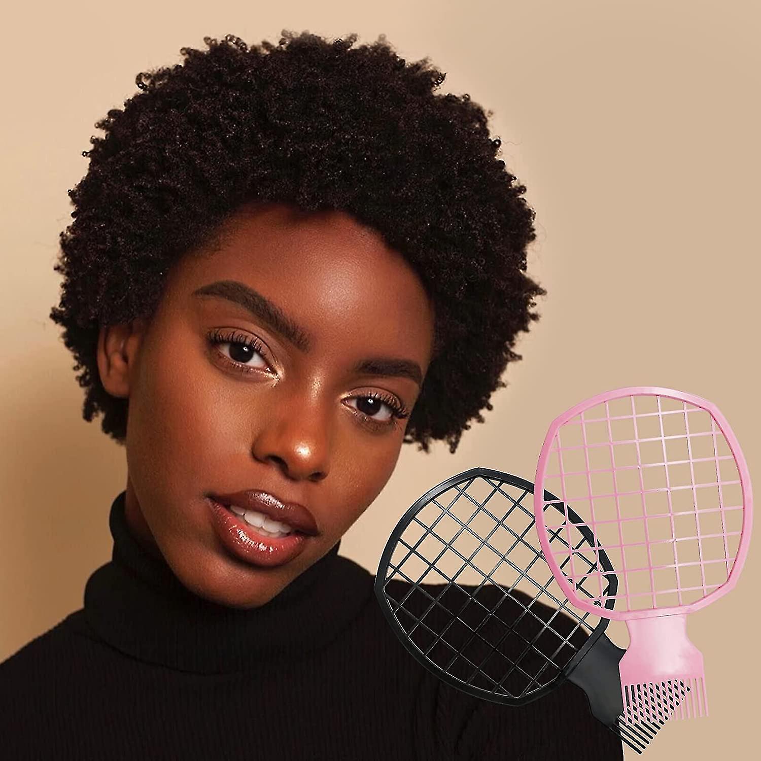 2 Pieces Twist Comb, Afro Curly Weave Dreadlocks Natural Style Hair ...