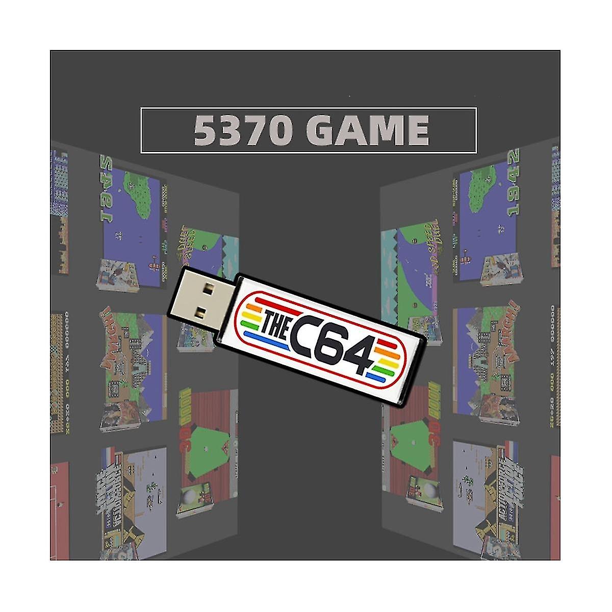 USB-Stick für C64 Mini-Retro-Spielkonsole Plug & Play USB-Stick-U-Disk ...