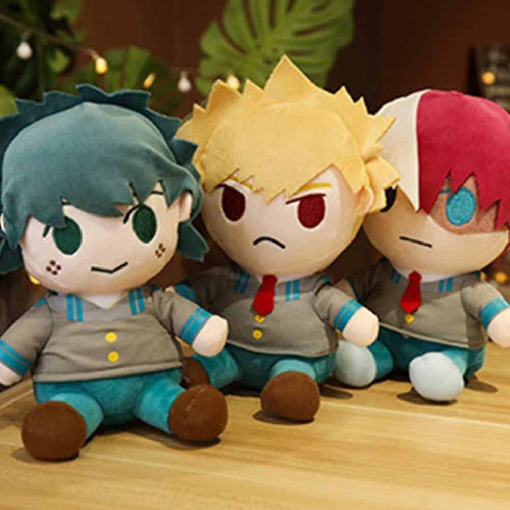Anime Plush Midoriya Lzuku Bakugo Katsuki Todoroki Shouto Stuffed Plush ...