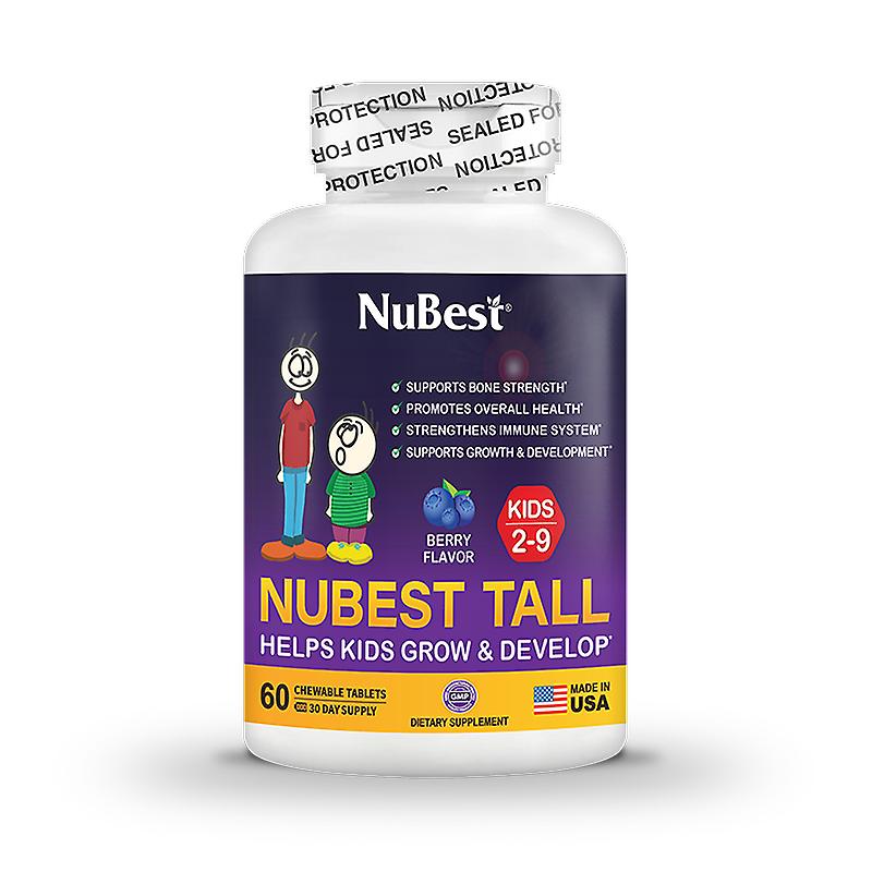NuBest Tall Kids, Super Height Growth, Multivitamins For Kids Ages 2-9 ...