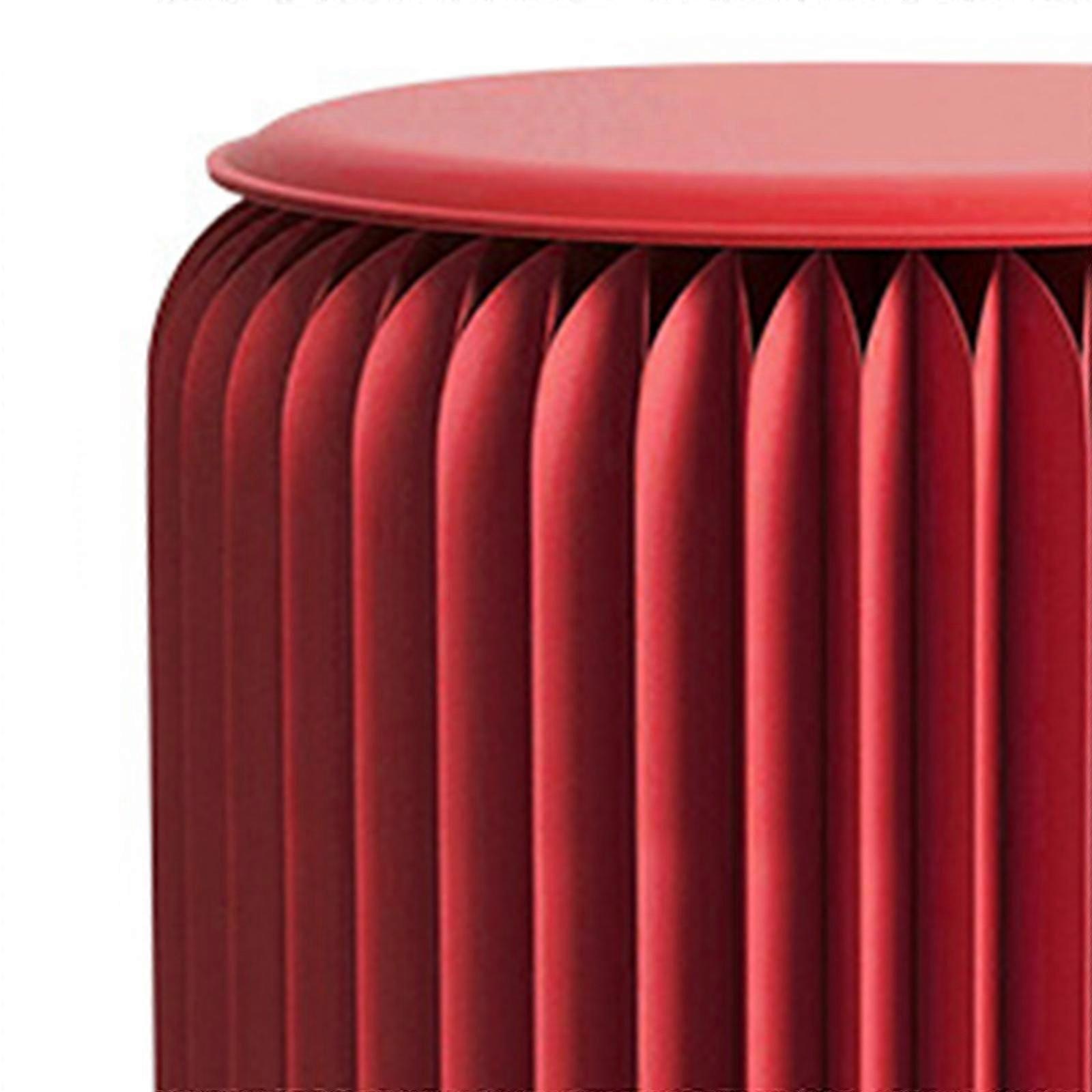 Foldable Paper Chair Footstool for Living Room Fitting Room Exhibition ...