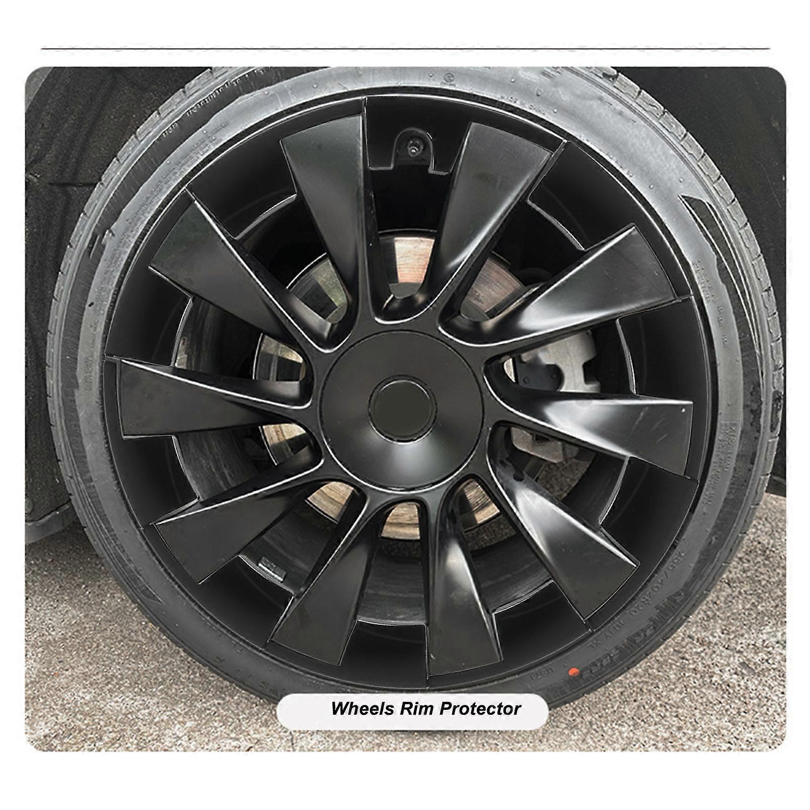 40 Pcs Wheels Rim Protector Automotive Hub Protection Ring Cover Guard ...