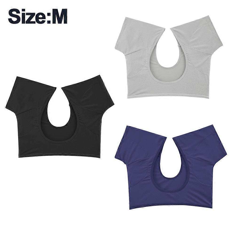 3Pcs Underarm Sweat Vest Underarm Pads Armpit Sweat Pads Underarm Sweat ...