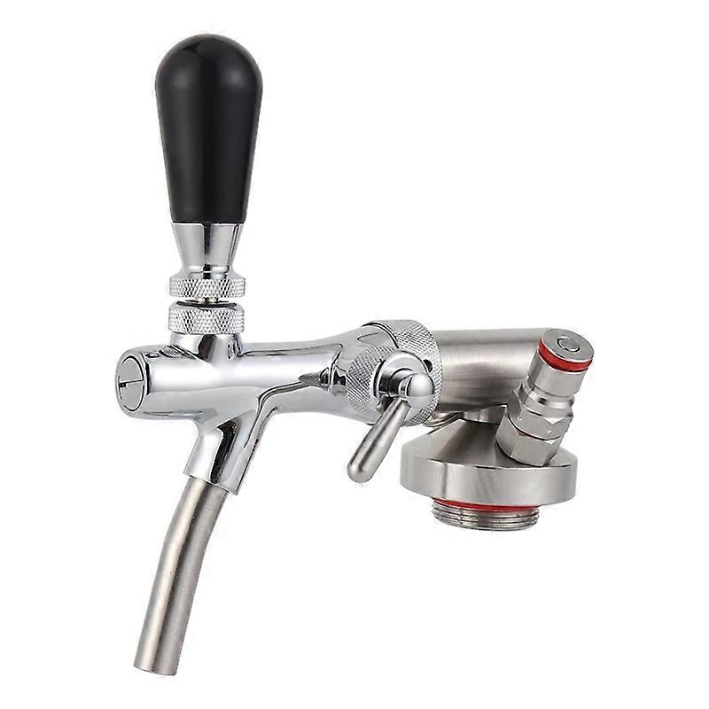 Ball Lock Beer Keg Tap Dispenser,2L/4L/5L Mini Keg & Growler Spear ...