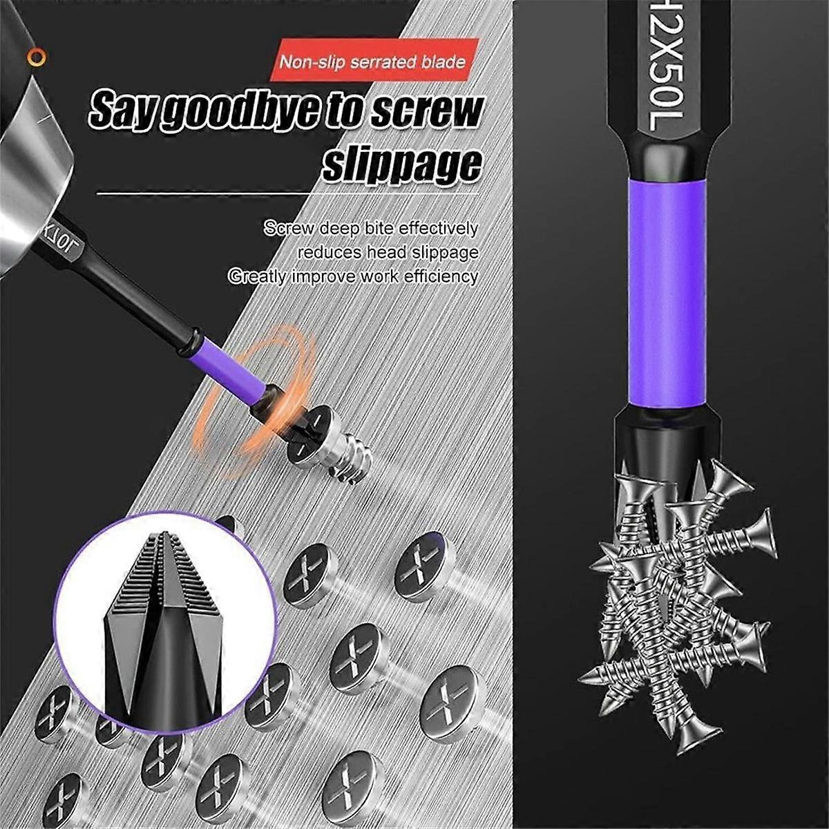 D1 Anti- and Shock-Proof Bits Screwdriver Bits, High Hardness and ...