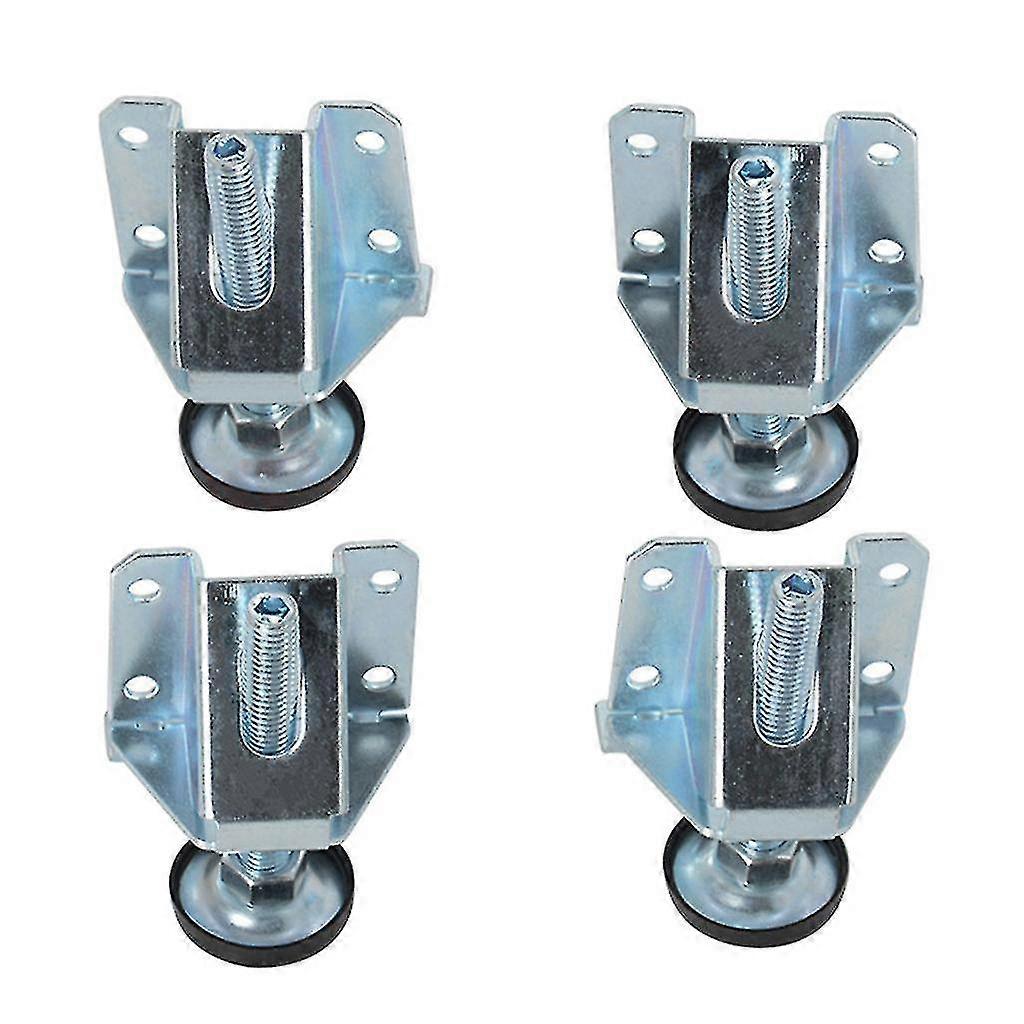 4 Pcs Stainless Steel Leveling Feet, Bench Leveling Legs Adjustable ...