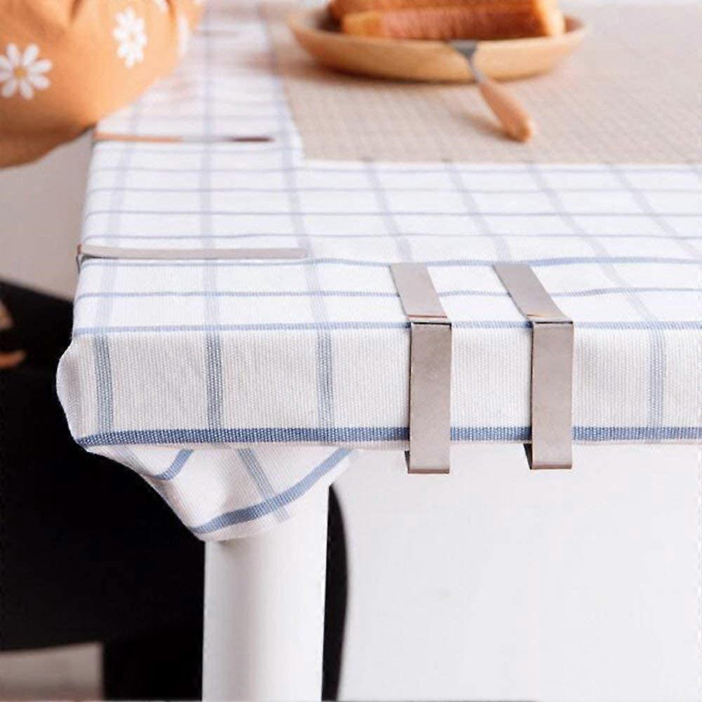 12 Pack Tablecloth Clips, Tablecloth Clips, Stainless Steel Tablecloth ...