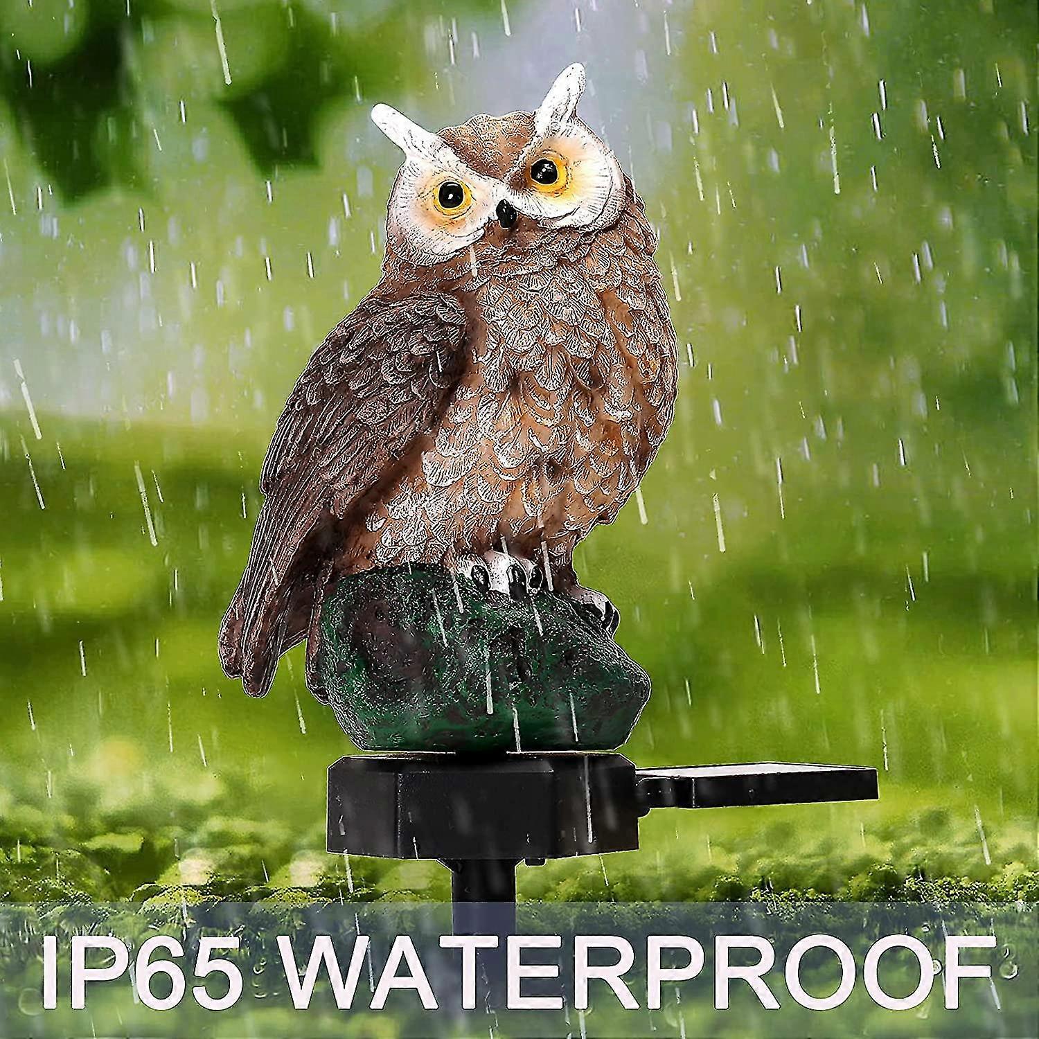 Owl Shape Light Led Solar Garden Light Owl Lawn Lamp | Fruugo UK