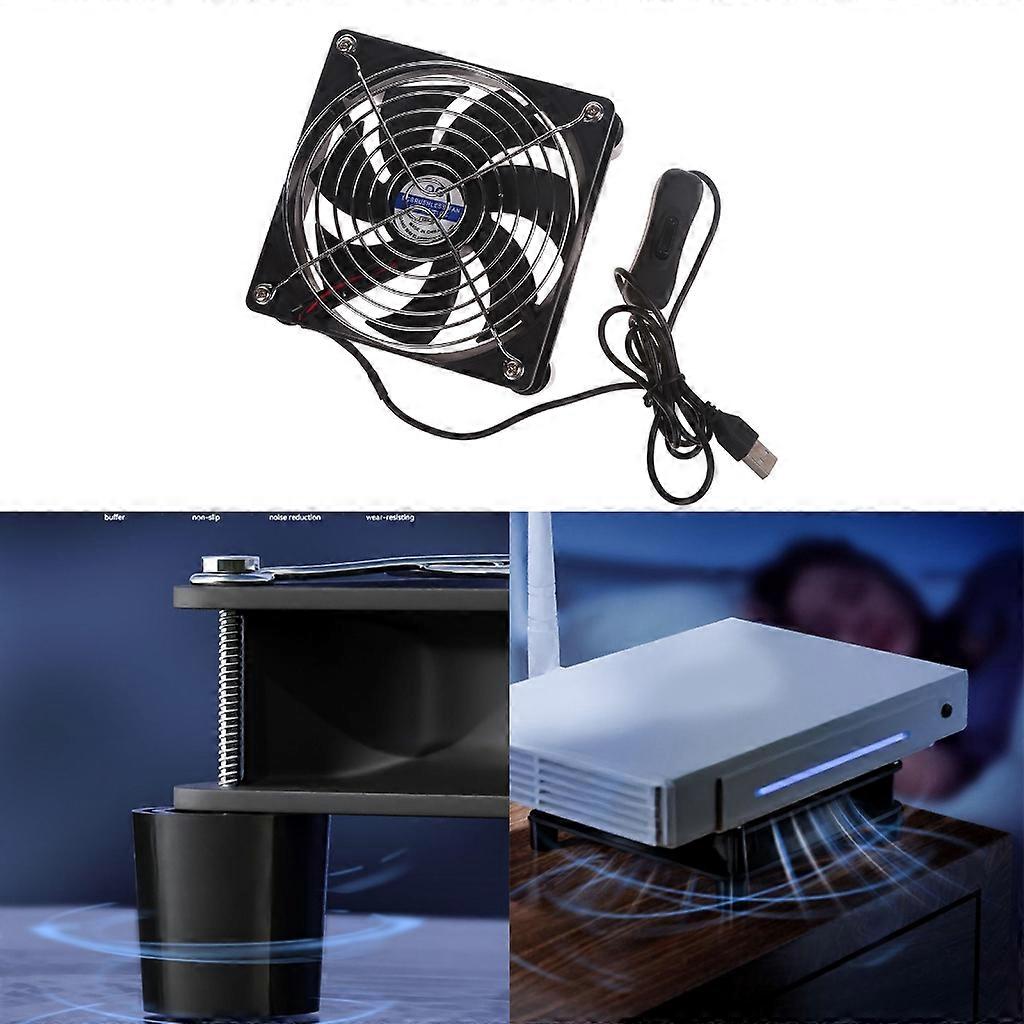 80mm/120mm/240mm USB Cooling Fan with Switch for DIY Computer Case ...