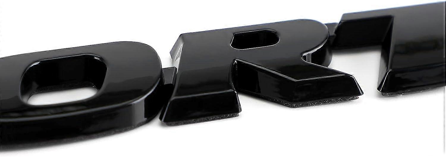 3D Metal Car Trunk Logo Sports Modified Word Stickers Front Door Car ...