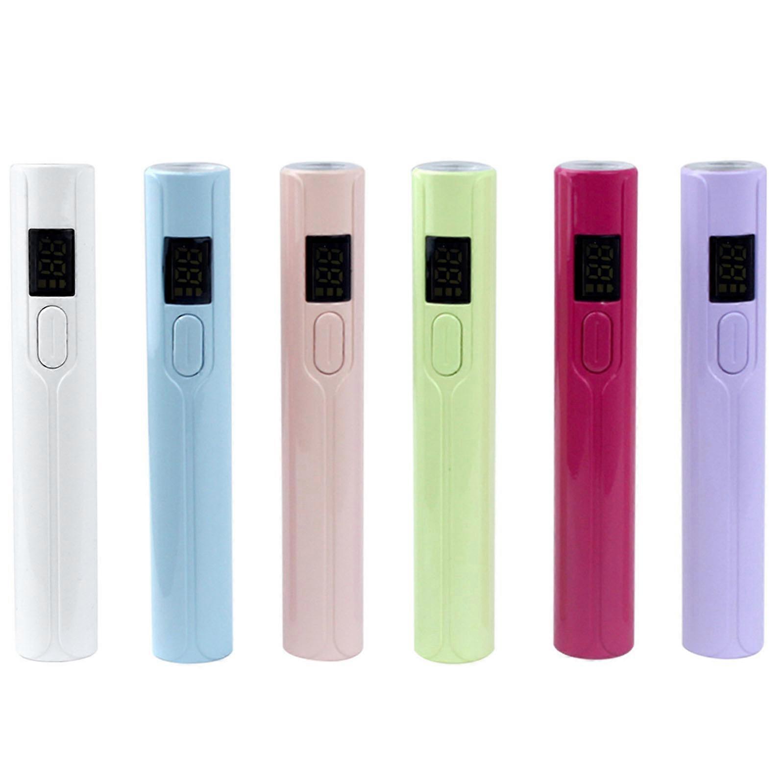 UV Light for Gel Nails, Mini Handheld UV LED Nail Lamp, Portable Nail Dryer for Fast Curing,100% ...