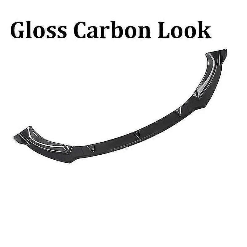 Car Front Bumper Lip Spoiler Diffuser Splitters Body Kit Aprons Cover ...