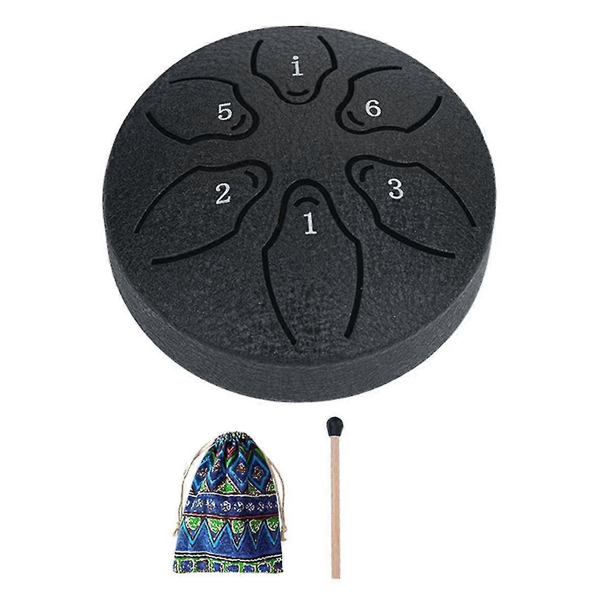 Rain Drum For Outside Steel Tongue Drum, 6 Notes 3 Inches Chakra Tank ...