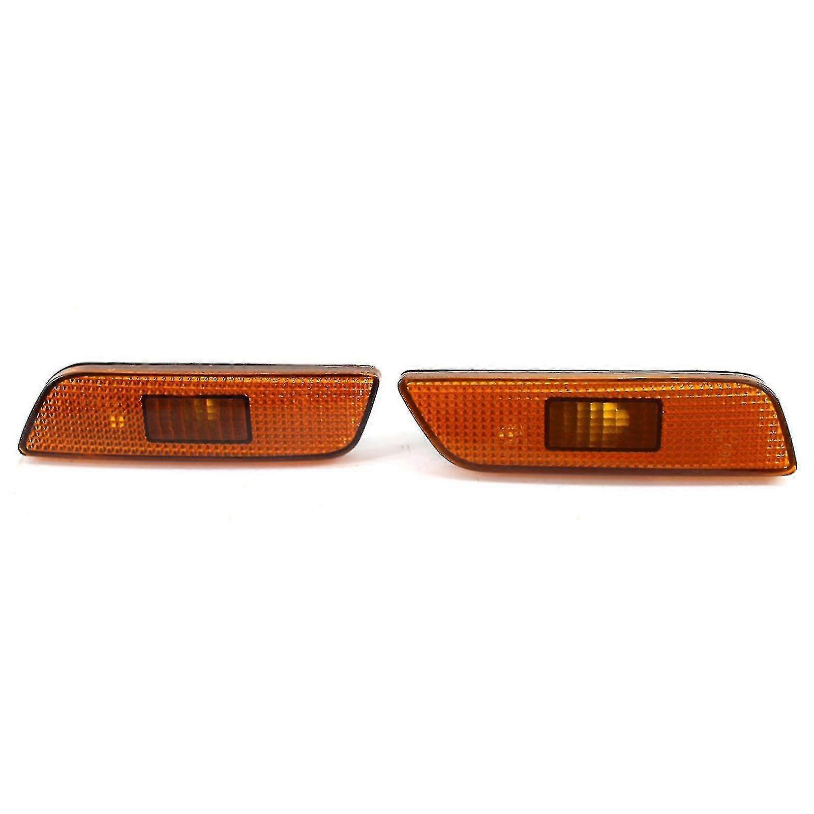 1 Pair Corner Light Turn Signal Light Amber Clear Shell For Mercedes ...