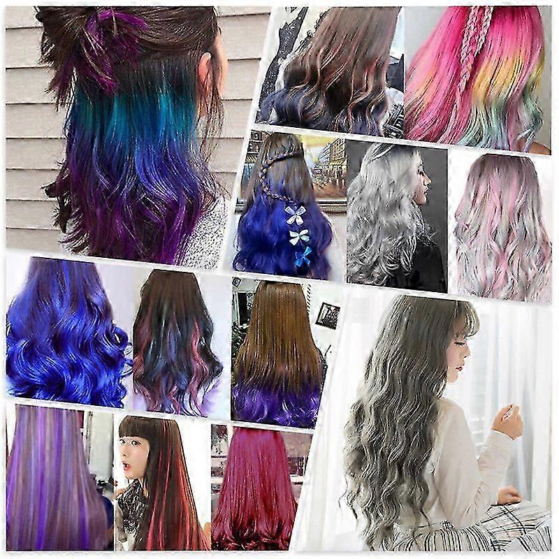 Mofajang 9 colors 120g Unisex Hair Color Wax Mud Hair Dye Hair Color ...