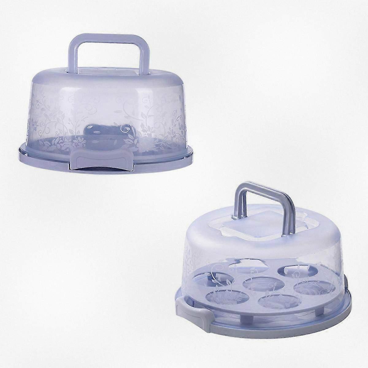 Bakery Storage Box With Lid And Handle, Dessert Carrier, Pastry ...