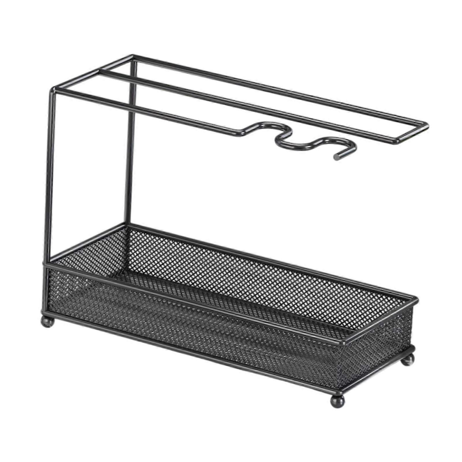 Kitchen Sink Organizer Drain Tray Sponge Holder Iron Drainage Shelf ...