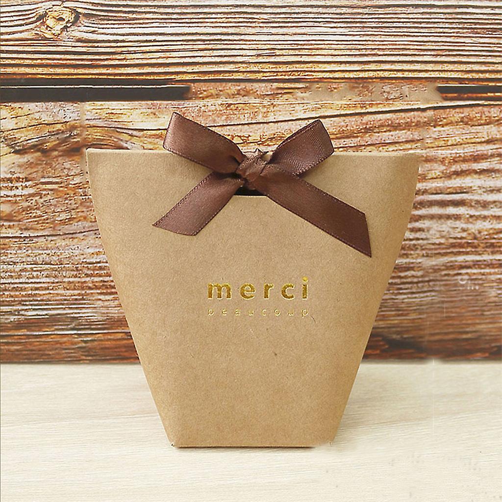 20x Merci Gift Box Package Candy Favor Boxes 12x10cm/4.72x3.94'' For ...