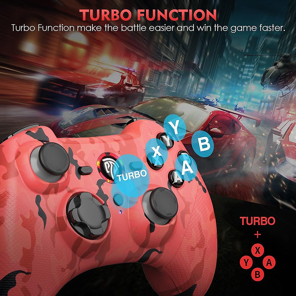 Arion 9101 wireless gamepad pc ps3 control joystick with linear trigger ...