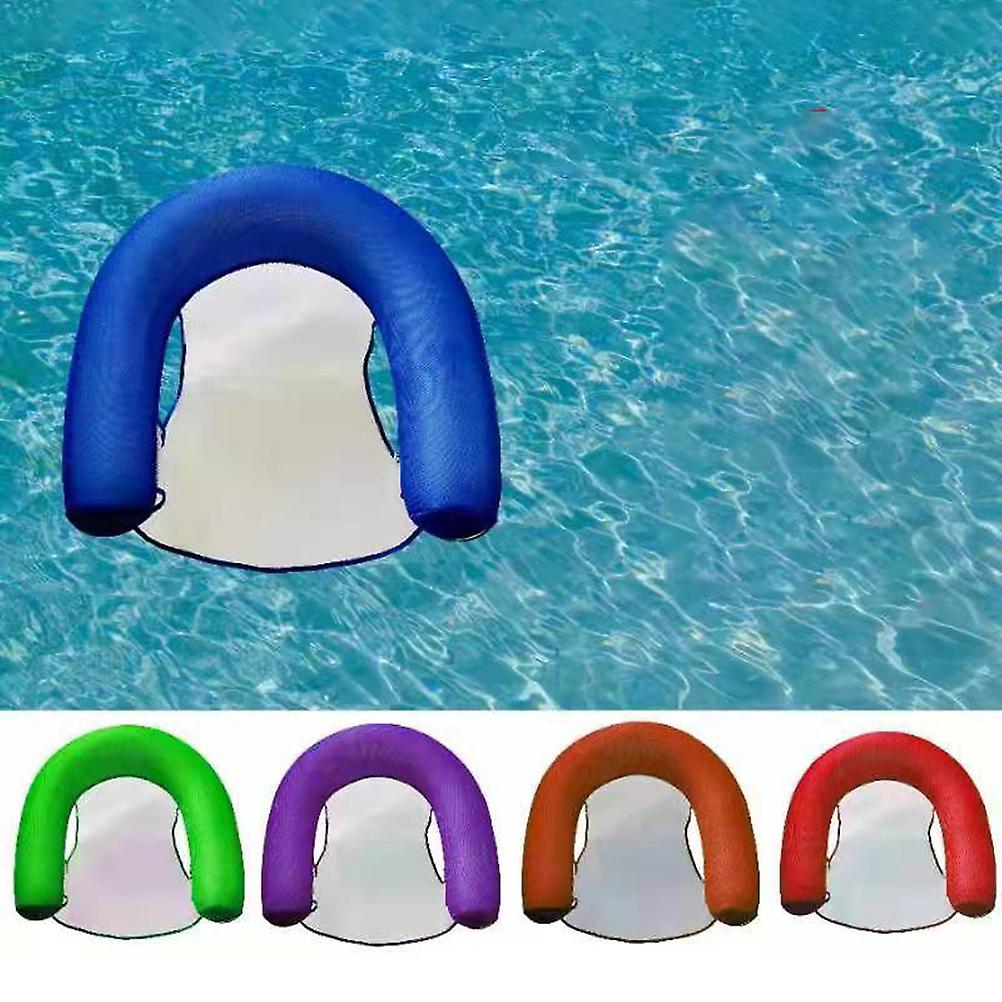 U Seat Inflatable Pool Lounger With Comfortable Sling Seat Folding ...