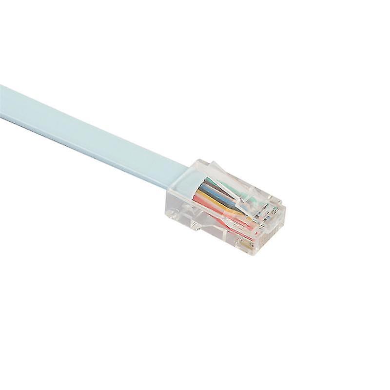 Usb Console Cable Rj45 Cat5 Ethernet To Rs232 Db9 Com Port Serial ...