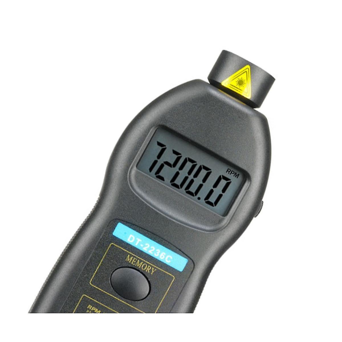 Dt2236c Speed Detector Meter Laser Tachometer Dt 2236c Led Digital ...
