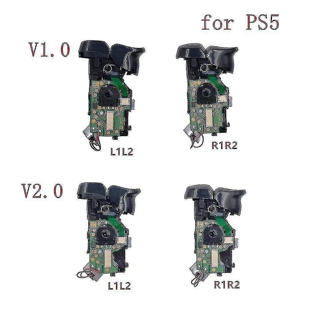 Left Right Shoulder Buttons-for Ps5 L1 L2-r1 R2 Trigger Controller Circuit Board-YUHAO | Fruugo UK