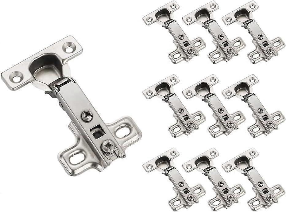 Pack of 10 Concealed Hinge Corner Stop, 26 mm Rustproof Cabinet Hinges ...