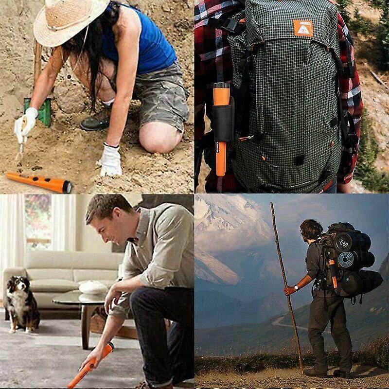 Handheld Metal Detector, IP66 Waterproof Pinpointer Metal Detector 360 ...