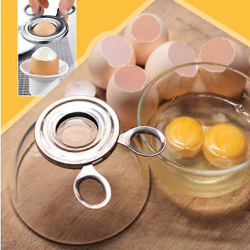 Stainless steel boiled egg sheller egg opener | Fruugo UK