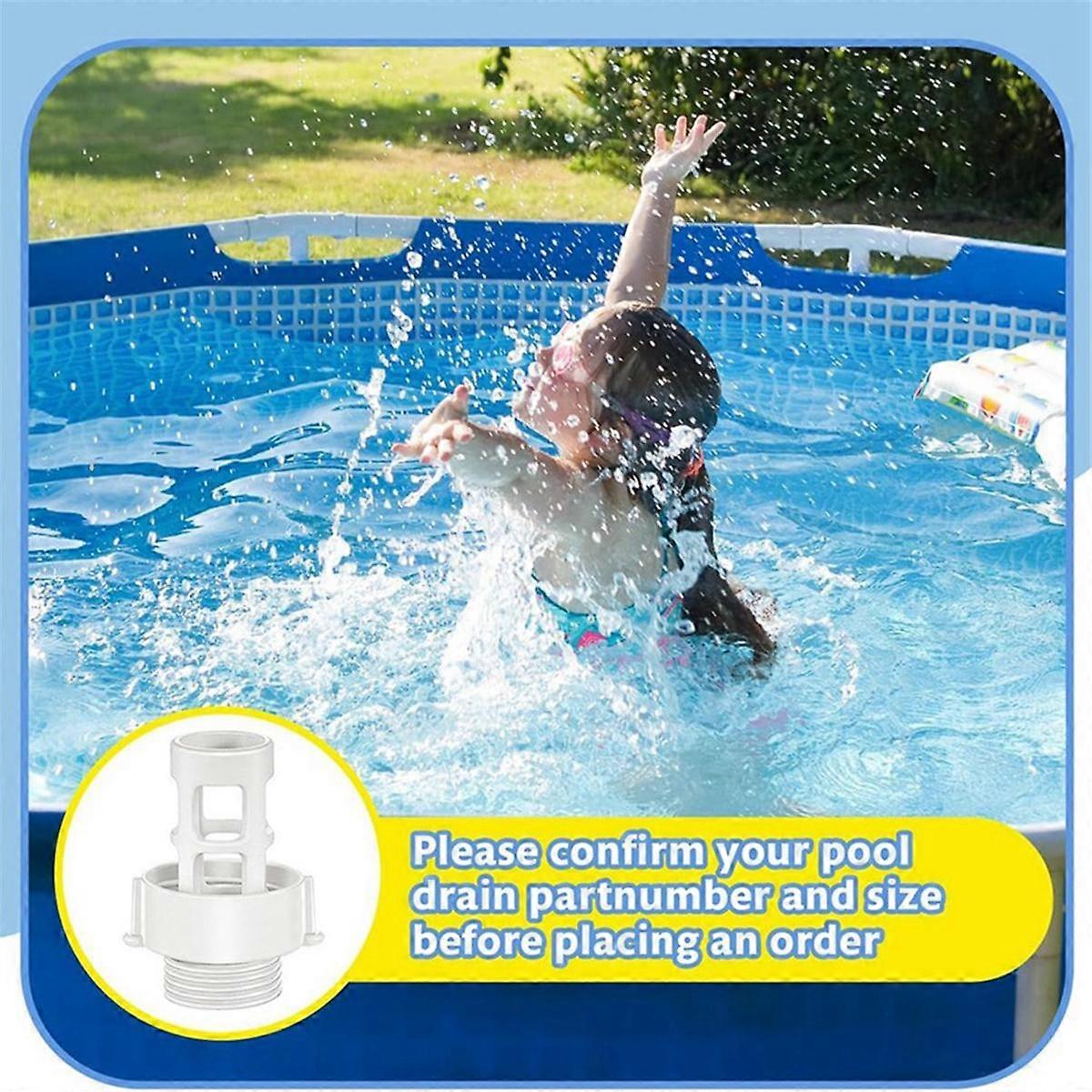 4 Pack Garden Hose Drain Plug Connector Replacement Above Ground Pool ...