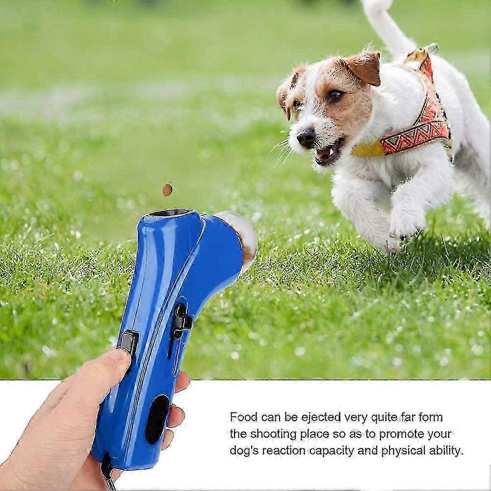 Dog Food Feeder, Dog Food Catapult, Funny Pet Treat Launcher Shooter ...