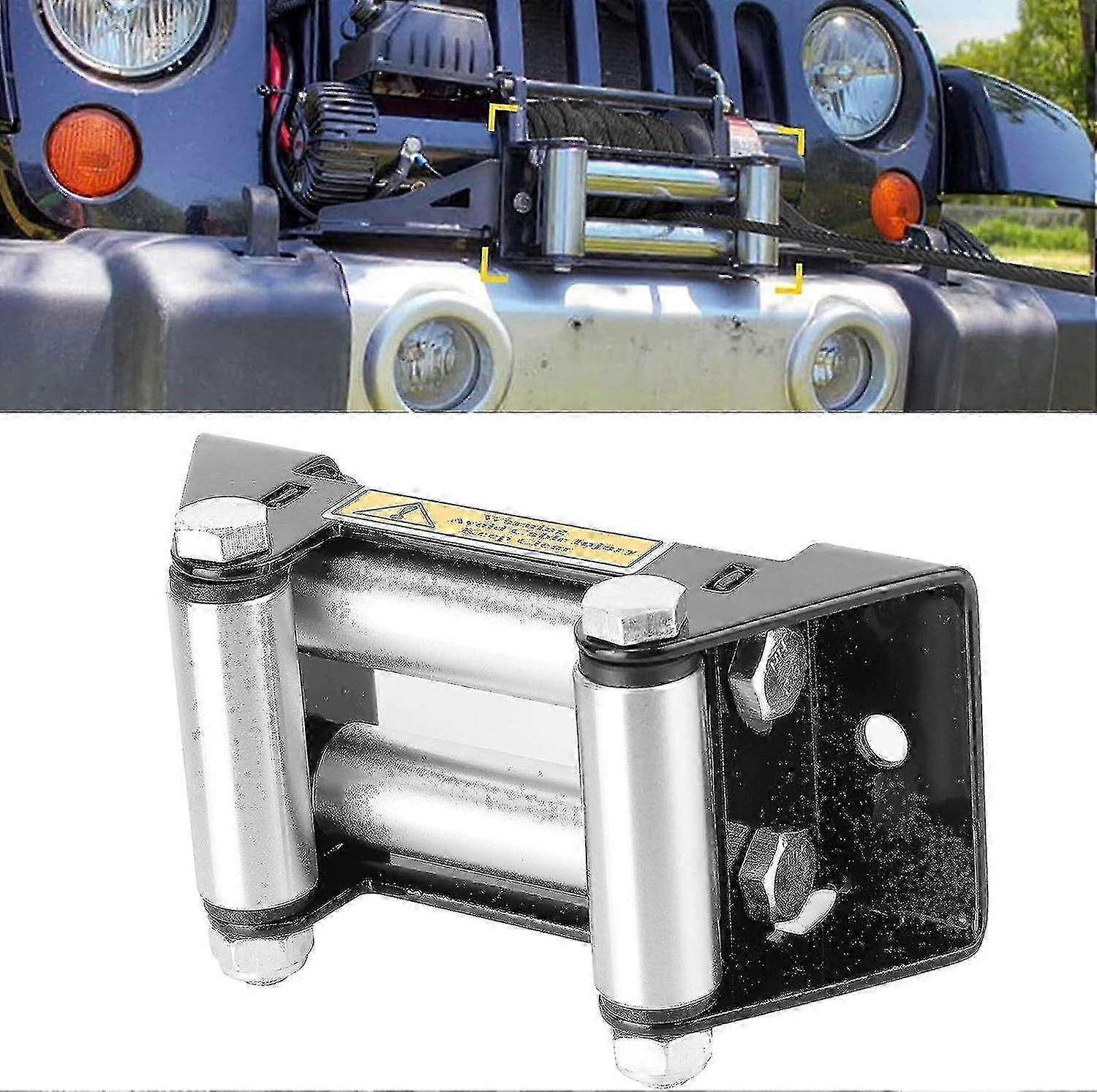 Winch Roller Guide Fairlead Roller Cable Guide Side By Side Winch Cable Roller Fairlead Mount ...