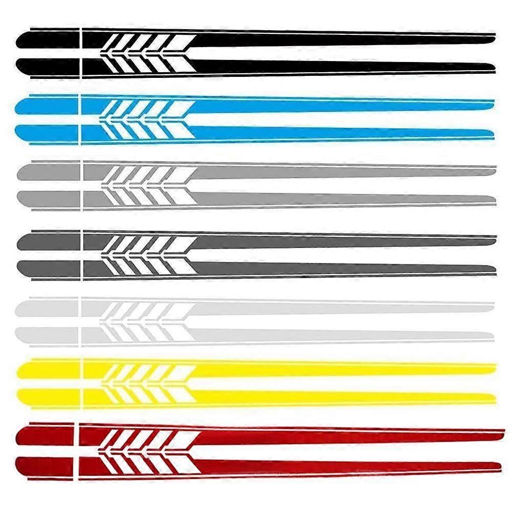 Edition 1 Car Hood Decal Side Stripes Skirt Sticker Vinyl Decal For ...