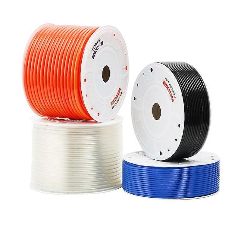 10 Meter PU Gas Air Hose Tubing Compressor Transparent Blue Red Polyurethane 4mm 6mm 8mm 10mm ...