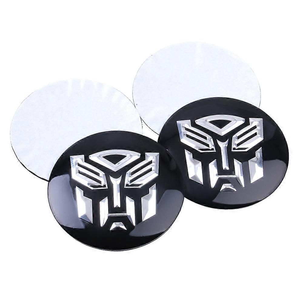 Car styling 4Pcs 56mm Transformers logo Car Tyre Wheel Center Hub Cap ...