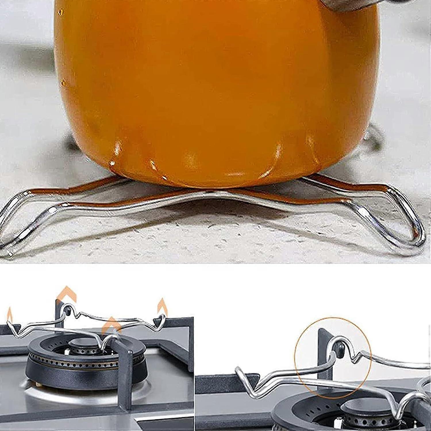 Set of 2 Stainless Steel Gas Reducer for Gas Hob, Trivet, Wok, Gas ...