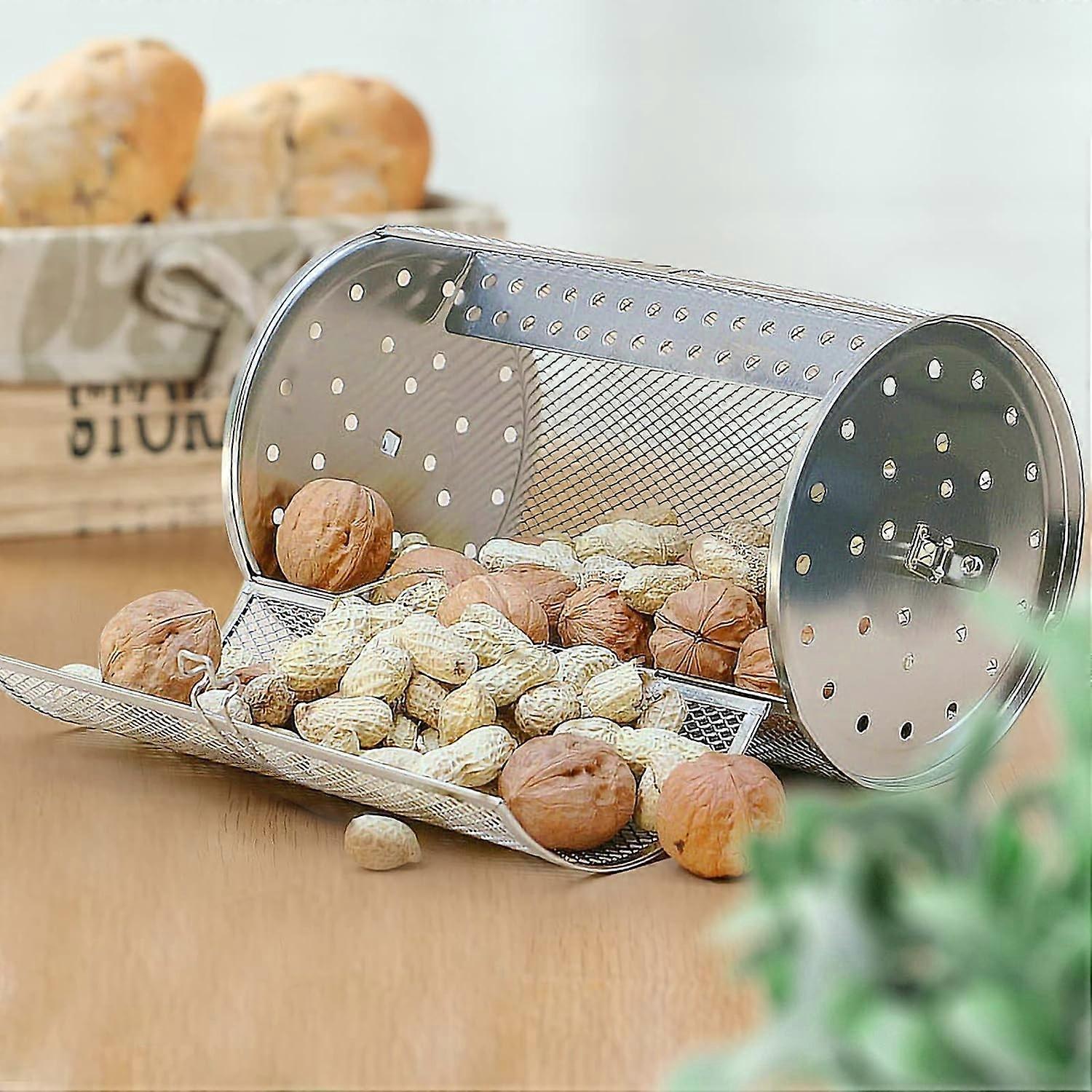 2025 New Rotisserie Basket, Stainless Steel Rotisserie Grill Roaster ...