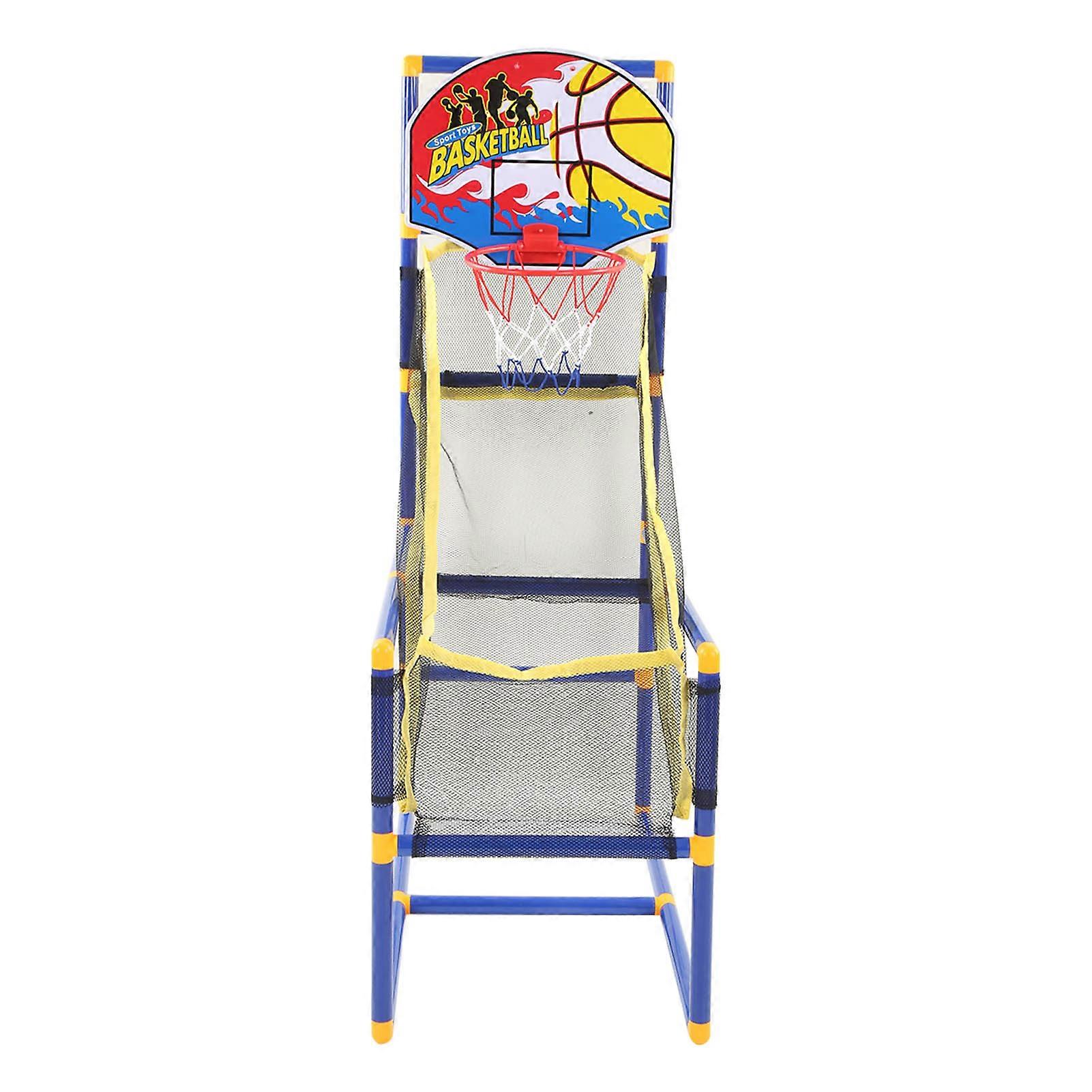Kids Basketball Hoop Set Removable Adjust Height Improve Fine Motor ...
