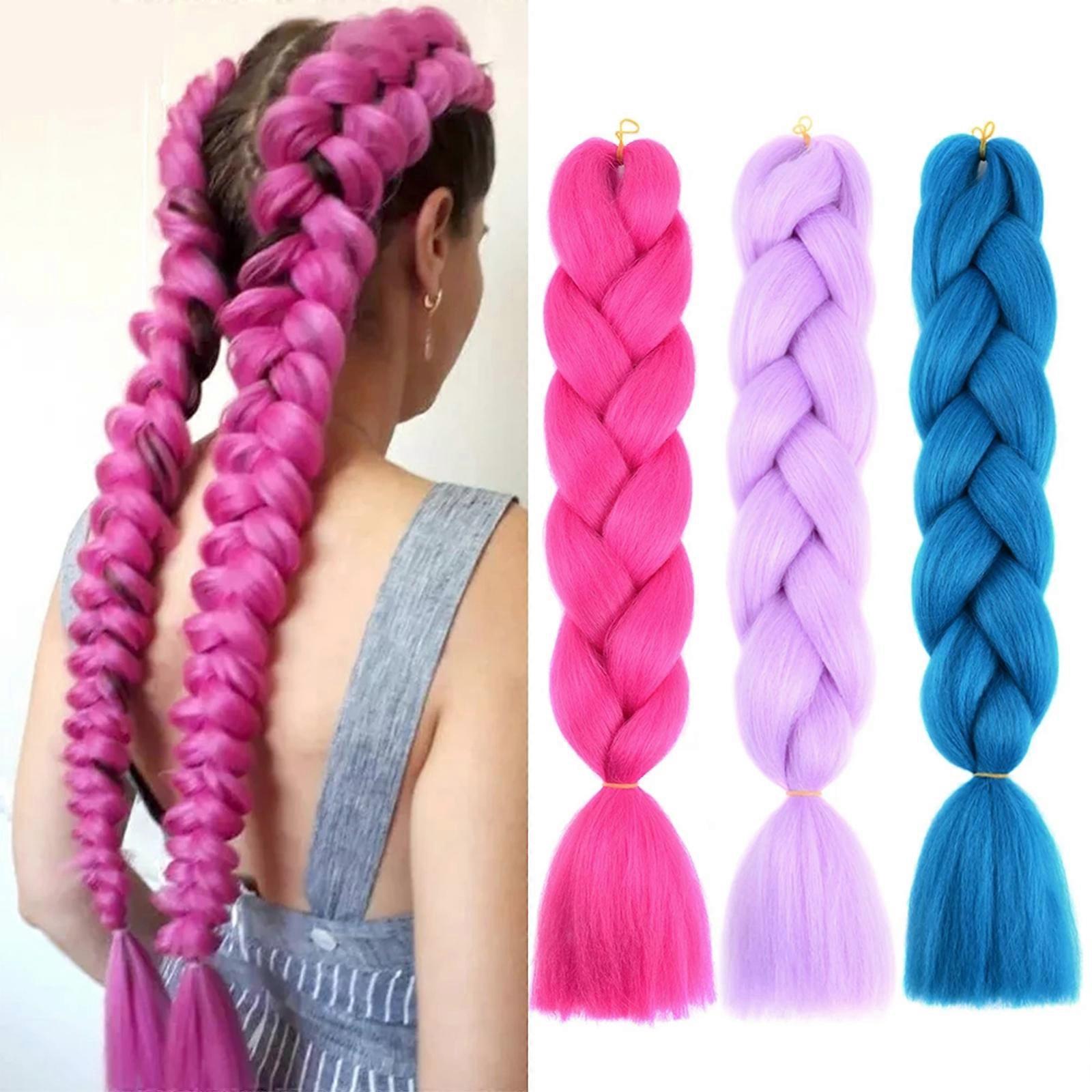 High Quality Jumbo Braiding Hair Extensions 60CM Afro Box Braids ...