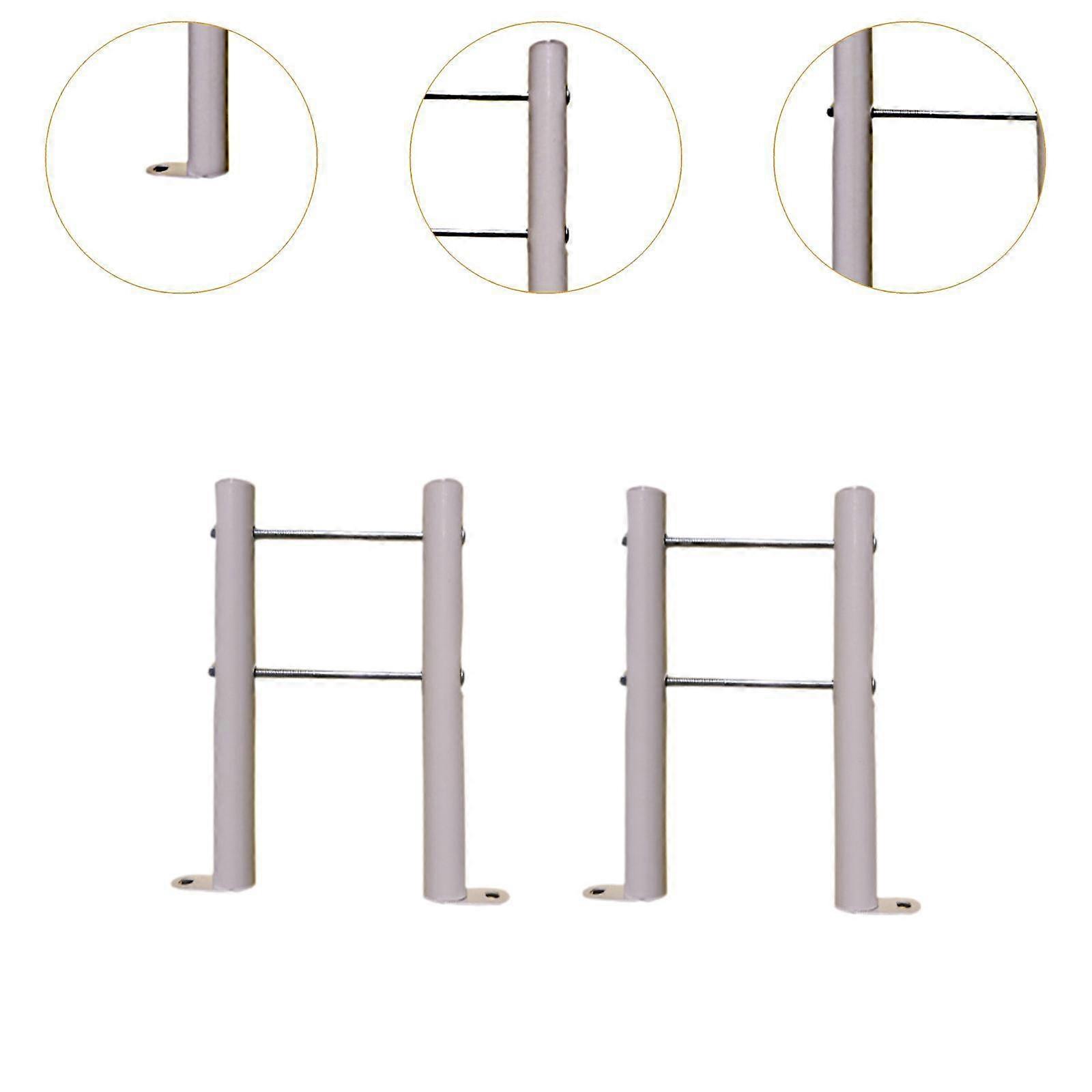 2Pcs Radiator Floor Brackets Stable Easy to Install Cast Iron Radiator ...