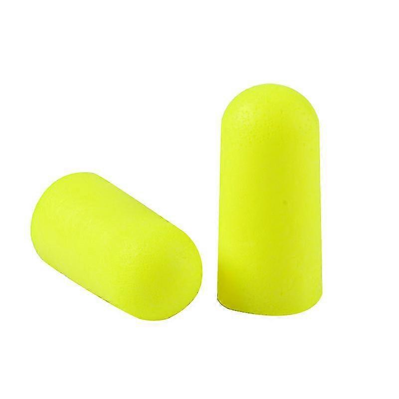 3m Ear Plugs, 2 Yellow Neons 312-1250, Uncorded, Disposable, Foam, Nrr ...