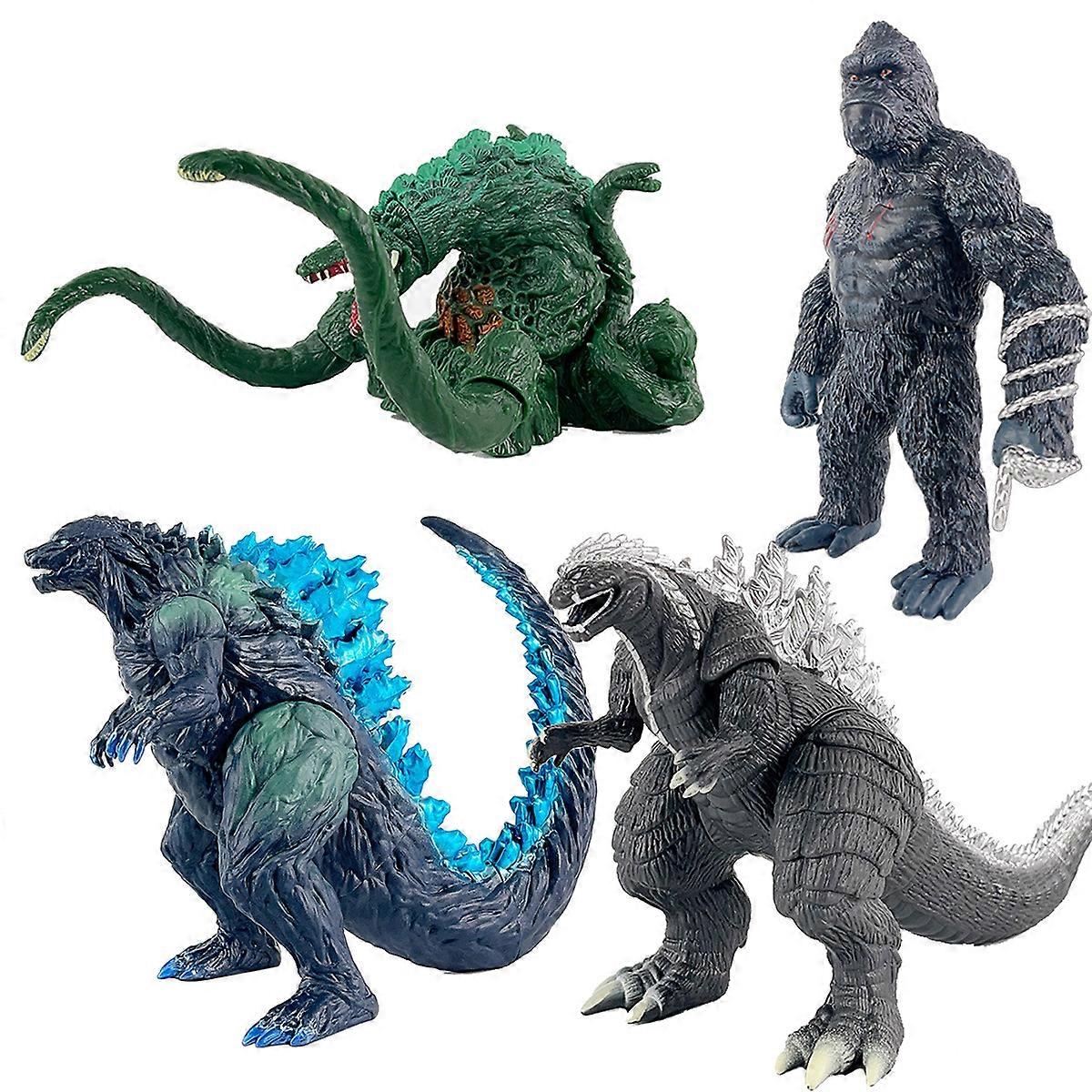 Monster Series Godzilla vs Gorillas King Kong, King Ghidorah, Gamera ...
