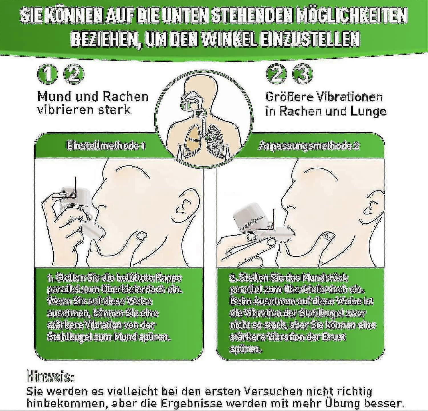 Mucus Removal Device, Breathing Trainer, Airphysio Clearance Device ...
