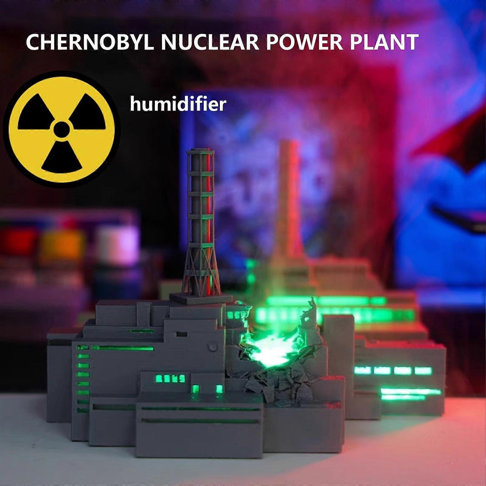 Chernobyl Plant Disaster Catastrophe Humidifier 3D Print LED Light Desk ...