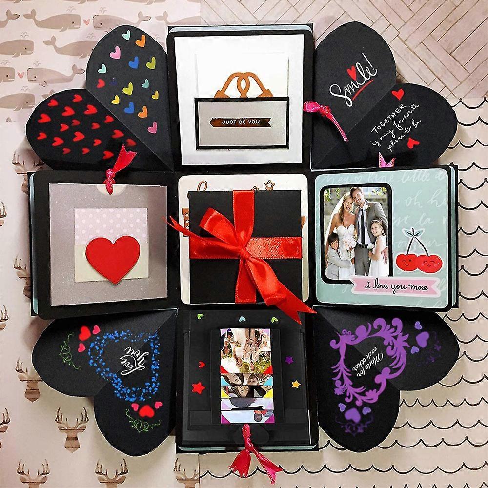 Unique Gift Box With Lids, Foldable Design For Customizable Surprises ...